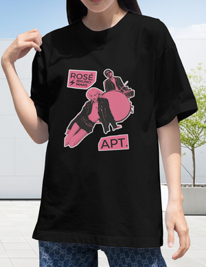 Áo thun APT. - ROSÉ BRUNO MARS - áo thun cao cấp ranus