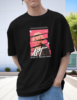 Áo thun APT. - ROSÉ FT BRUNO MARS - BLACKPINK - áo thun cao cấp ranus