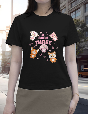 Áo thun BABY THREE - GẤU BÔNG- BLINDBOX - TÚI MÙ - áo thun cao cấp ranus