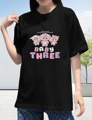 Áo thun BABY THREE - GẤU BÔNG- BLINDBOX - TÚI MÙ - áo thun cao cấp ranus