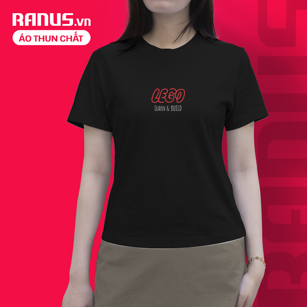 Áo thun Lego learn and build - áo thun cao cấp ranus