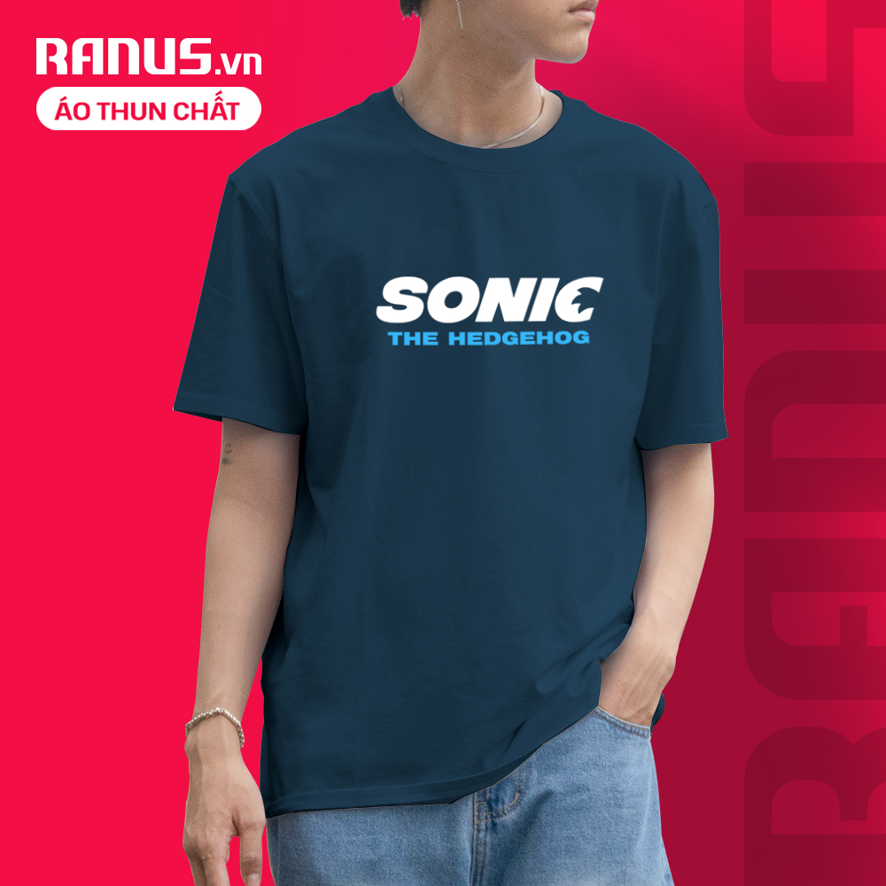 Áo thun Phim nhím siêu tốc SONIC The Hedgehog - áo thun cao cấp ranus