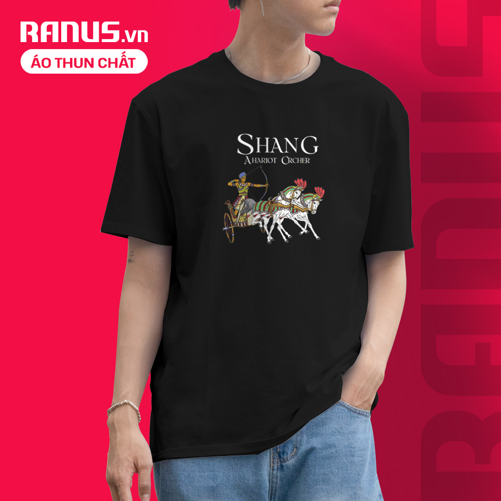 Áo thun Shang - Age of Empires- game đế chế - áo thun cao cấp ranus