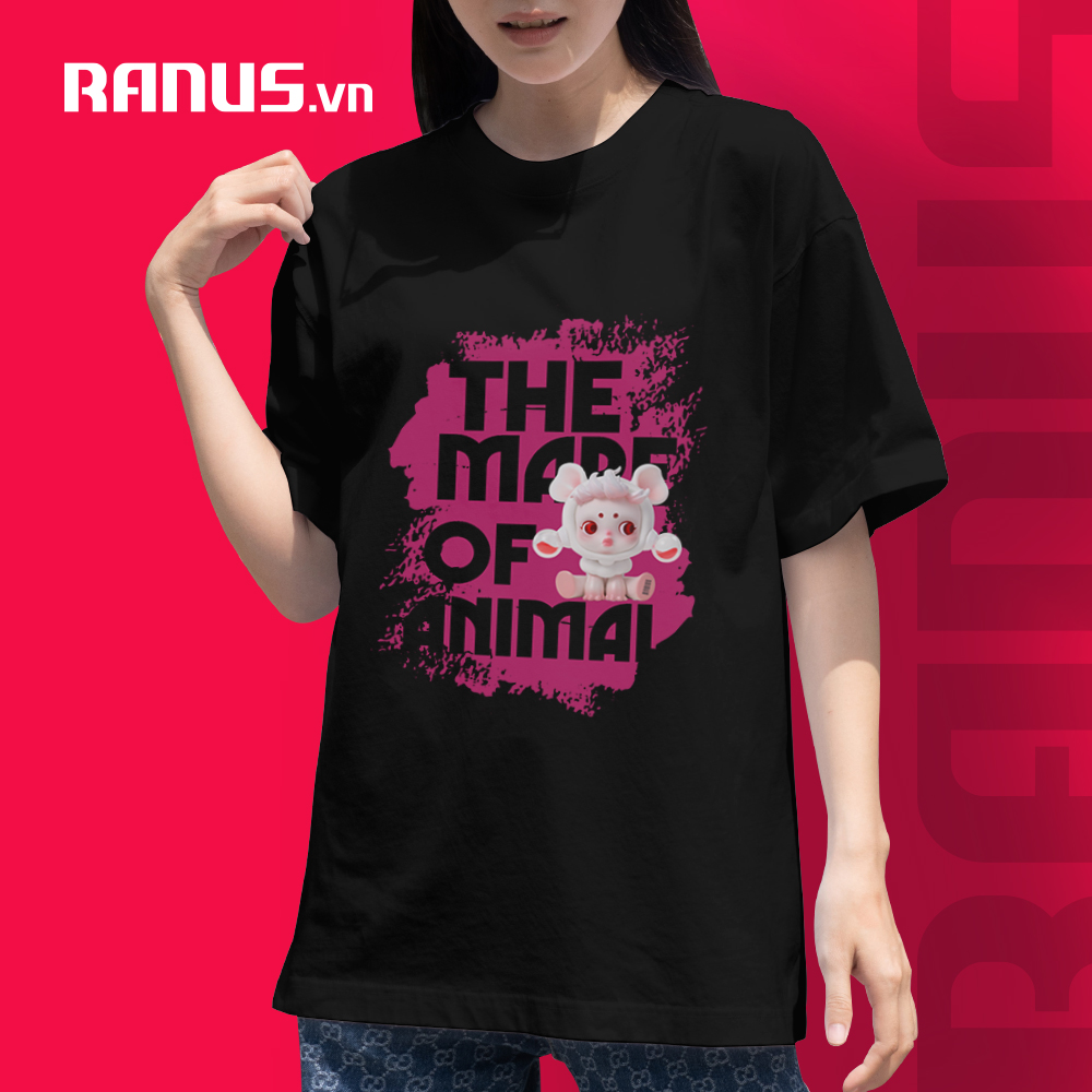 Áo thun Skullpanda The Rat - The mare of animal - POP MART - áo thun ...